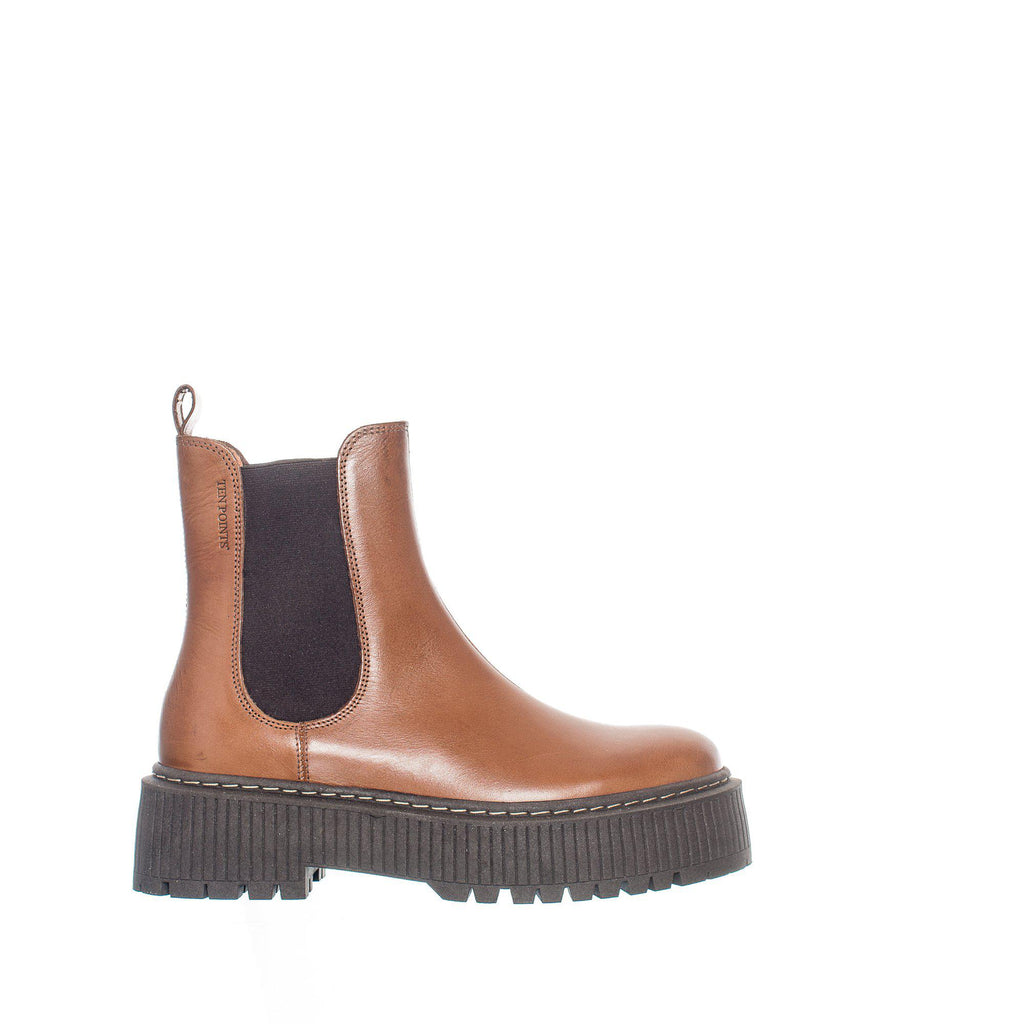 Alina Chelsea boots — Brown – Ten Points